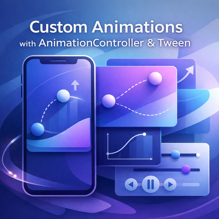 Custom Animations with AnimationController & Tween - TeachMeIDEA