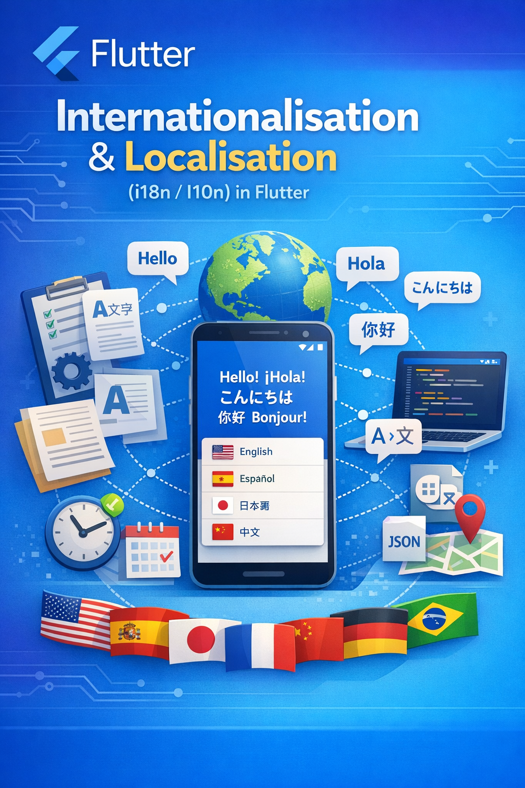 Internationalisation & Localisation (i18n/l10n) in Flutter - TeachMeIDEA