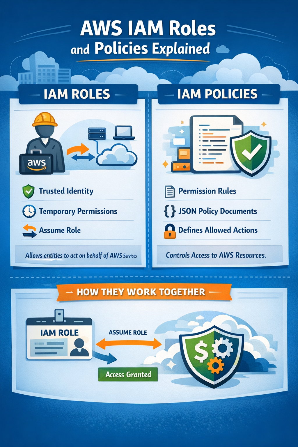 AWS IAM Roles and Policies Explained - TeachMeIDEA